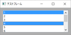 wx.ListBox (wxPython) | Python-izm